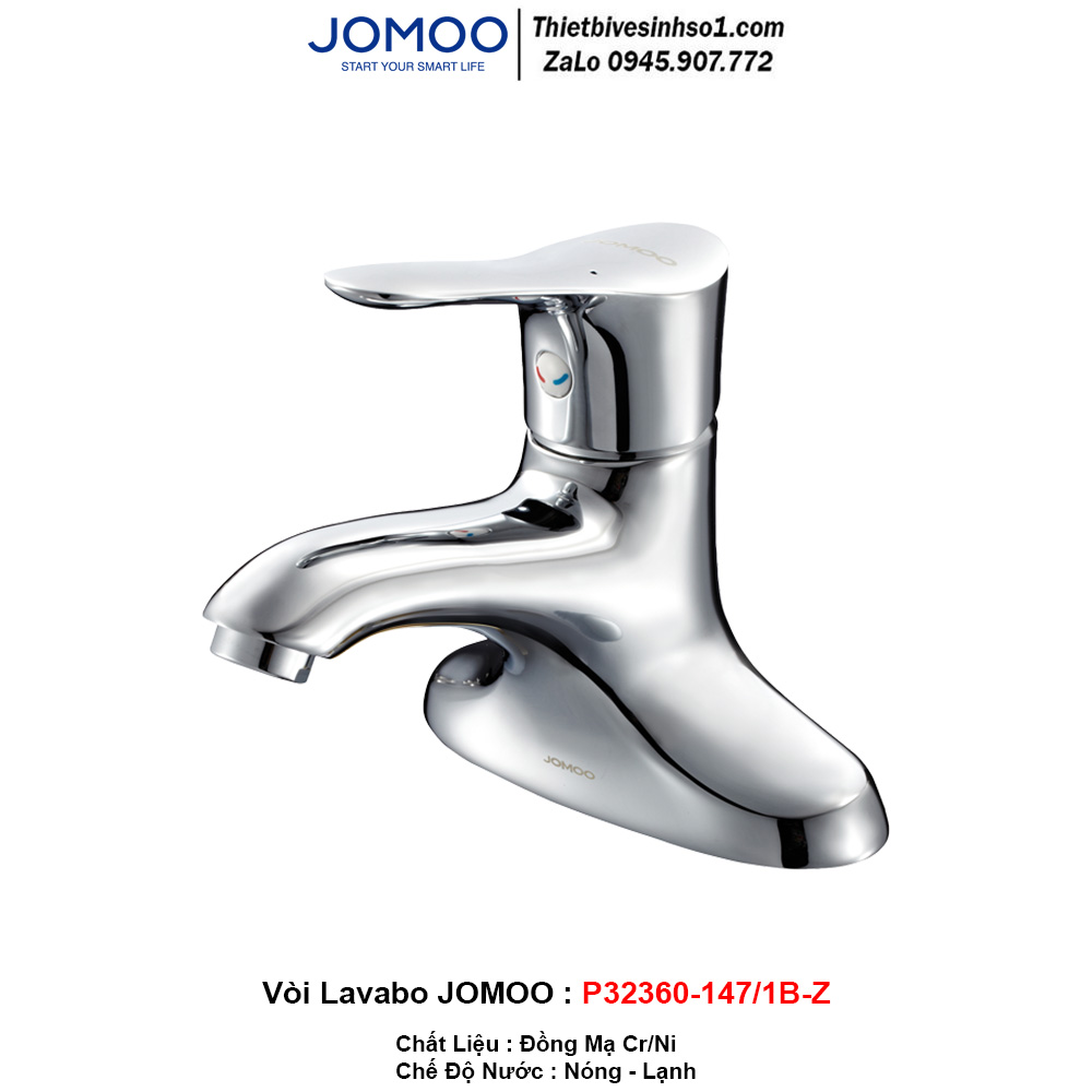 Vòi Lavabo JOMOO P32360-147/1B-Z | Tổng Kho JOMOO Hà Nội