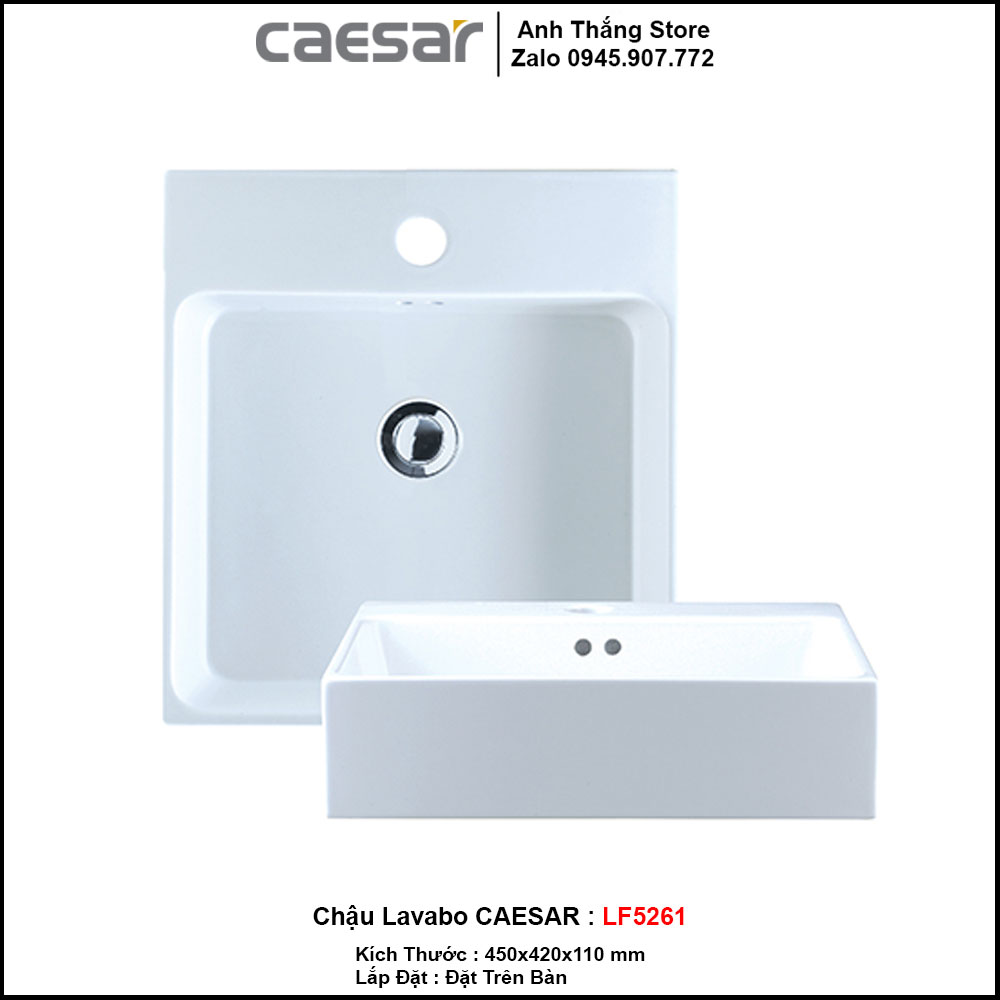 Chậu Lavabo Caesar LF5302 | Tổng Kho Caesar Hà Nội