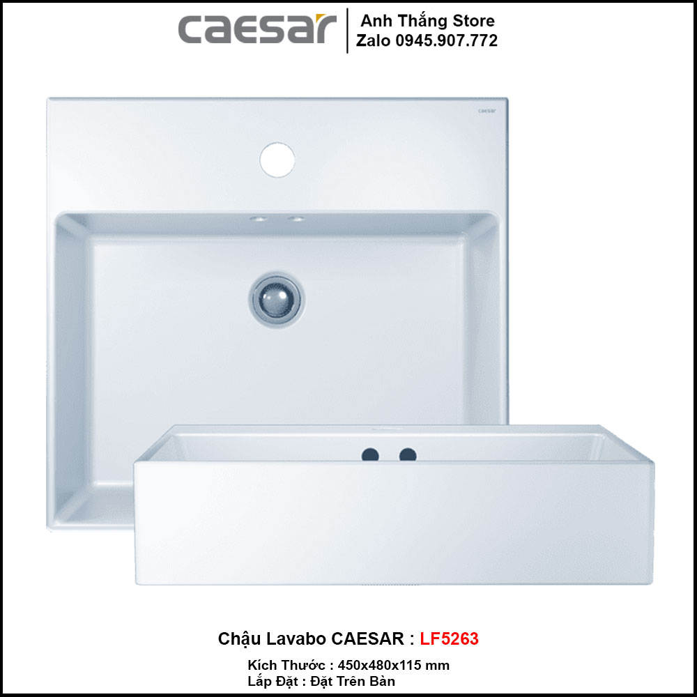 Chậu Lavabo Caesar LF5302 | Tổng Kho Caesar Hà Nội